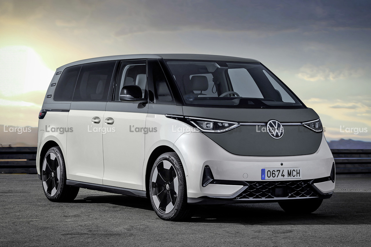 Volkswagen ID.Buzz GTX (2024). Premières illustrations du van ...