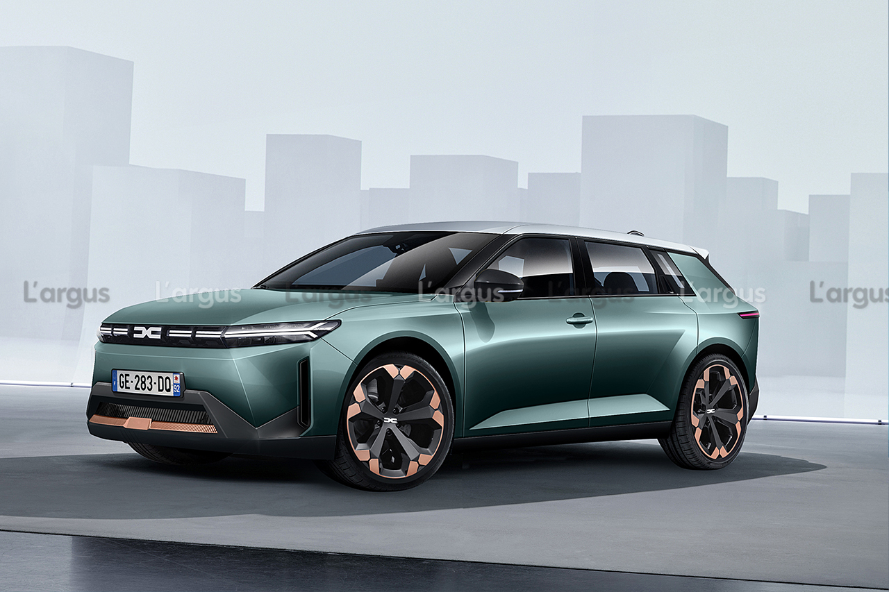 Dacia C-Néo (2026). Dacia lancera un grand break familial hybride et ...