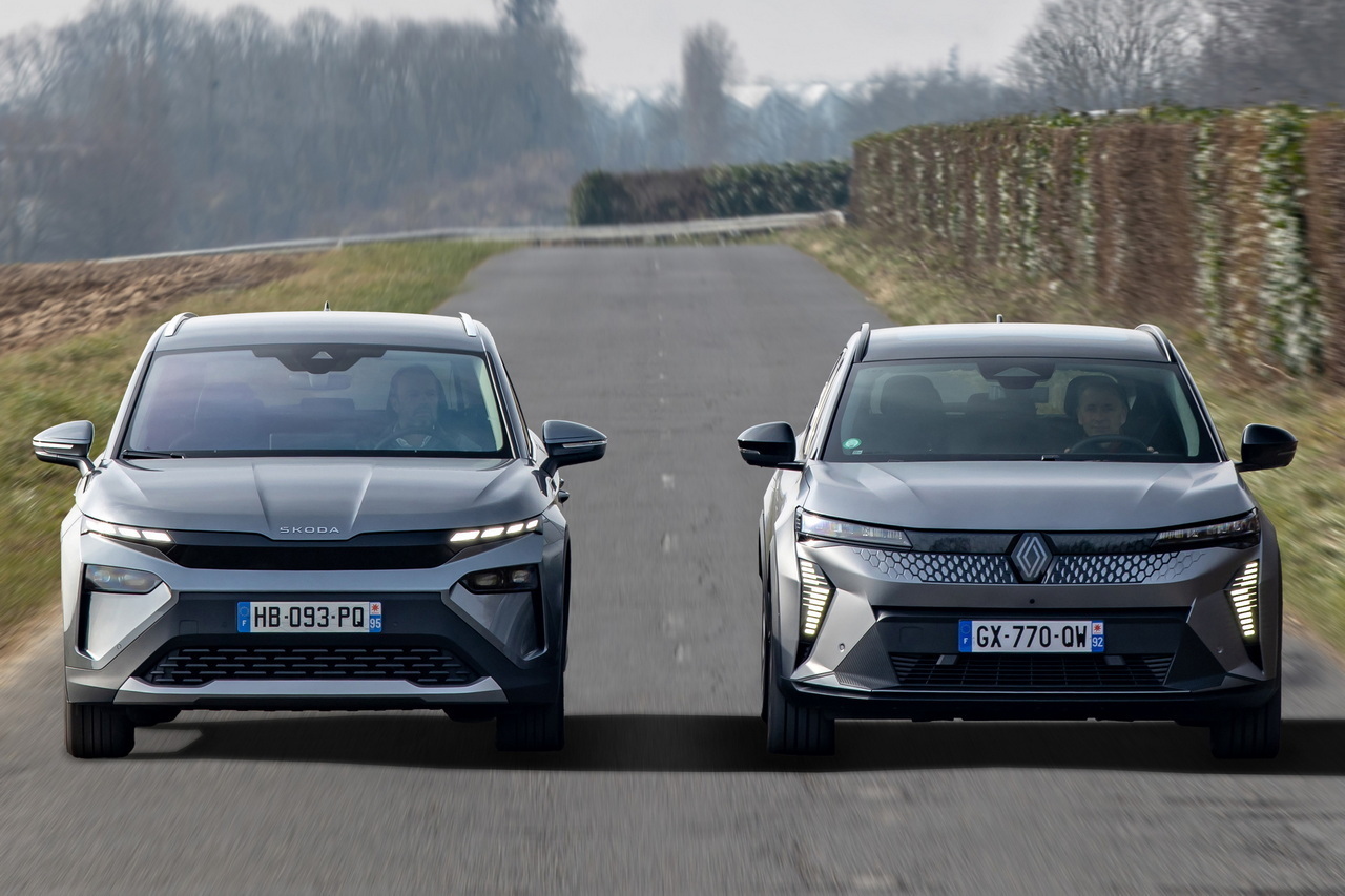Essai comparatif. Le Skoda Elroq défie le Renault Scénic E-Tech (2025 ...