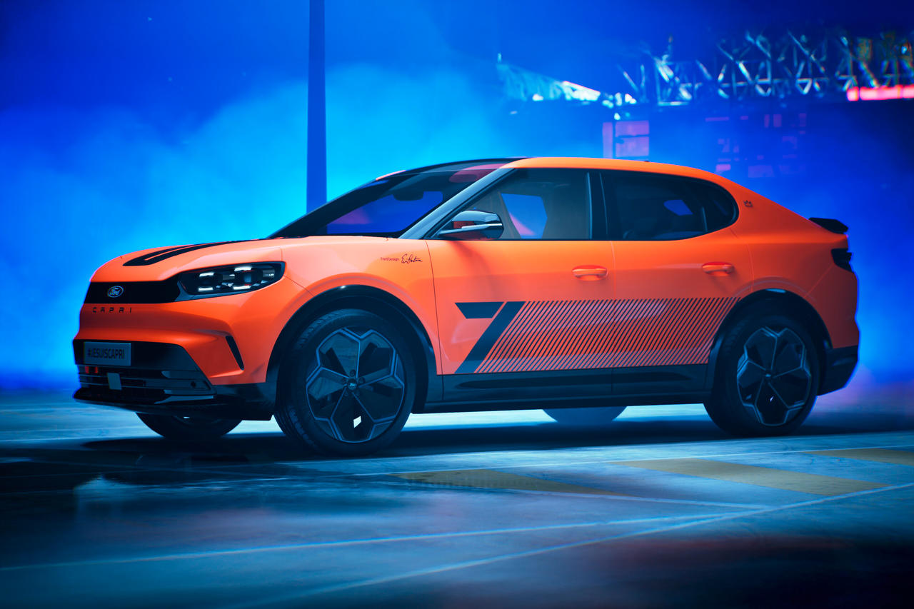 Ford dévoile une Capri unique en hommage à l’ex-footballeur Eric ...