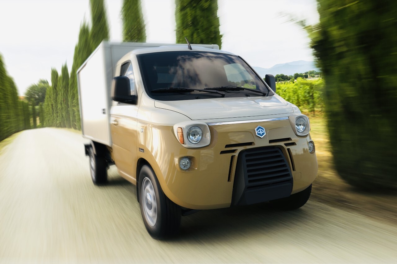 Caselani 4PE (2026). Un petit utilitaire Piaggio néo-rétro façon ...