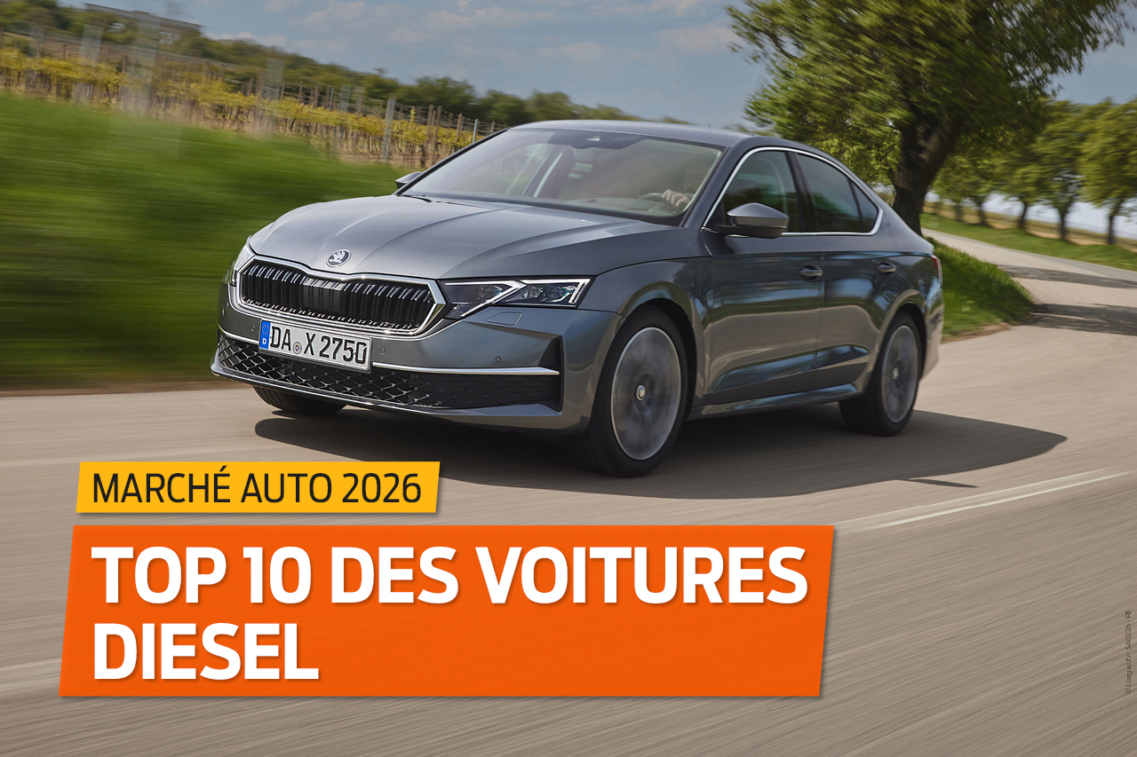 Les 10 voitures diesel les plus vendues en France en 2026 - L'Argus