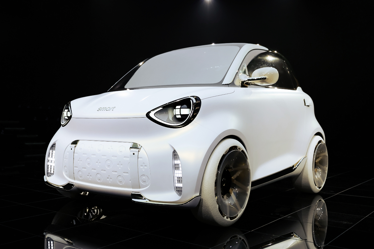 Smart #2 (2027). Le concept qui annonce la mini-citadine a été présenté ...